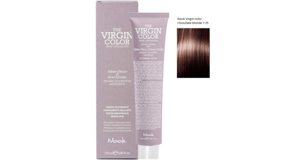 Vopsea permanenta fara amoniac si fara PPD, Nook Virgin Color blond ...